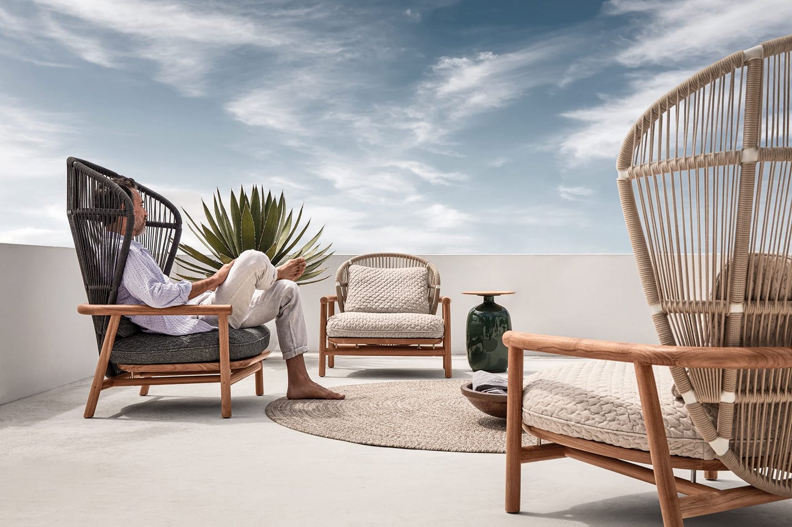 Fern Collection Gloster - Design Outdoor Furniture Inspired By Nature