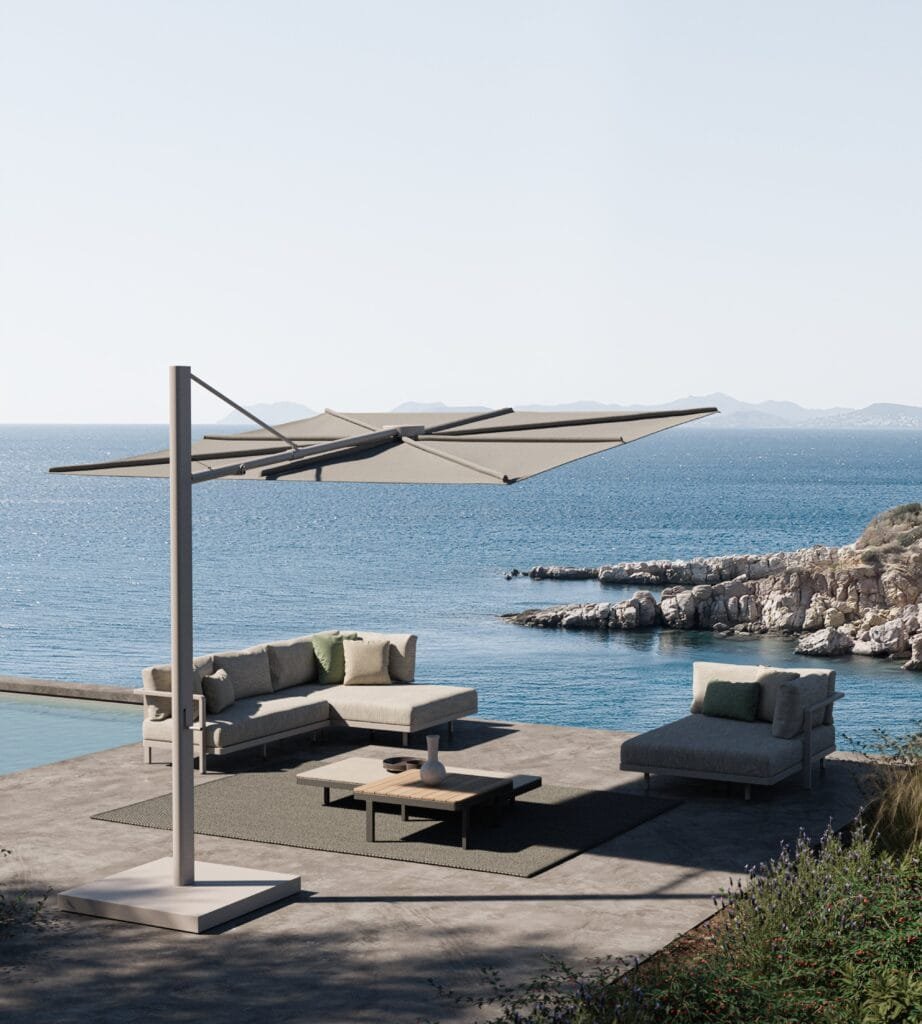 Royal Botania Solaz Parasol | New Cantilever | T'Hooft Buitengewoon